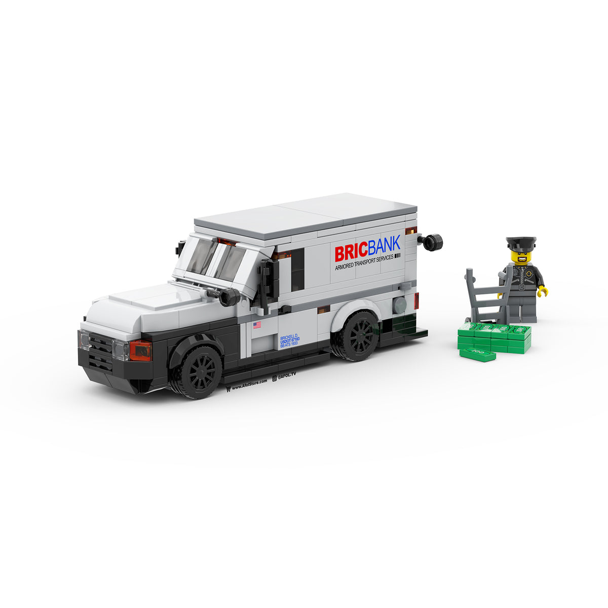 Armored Bank Transport Vehicle Instructions (6 - Wide) – AFOL TV