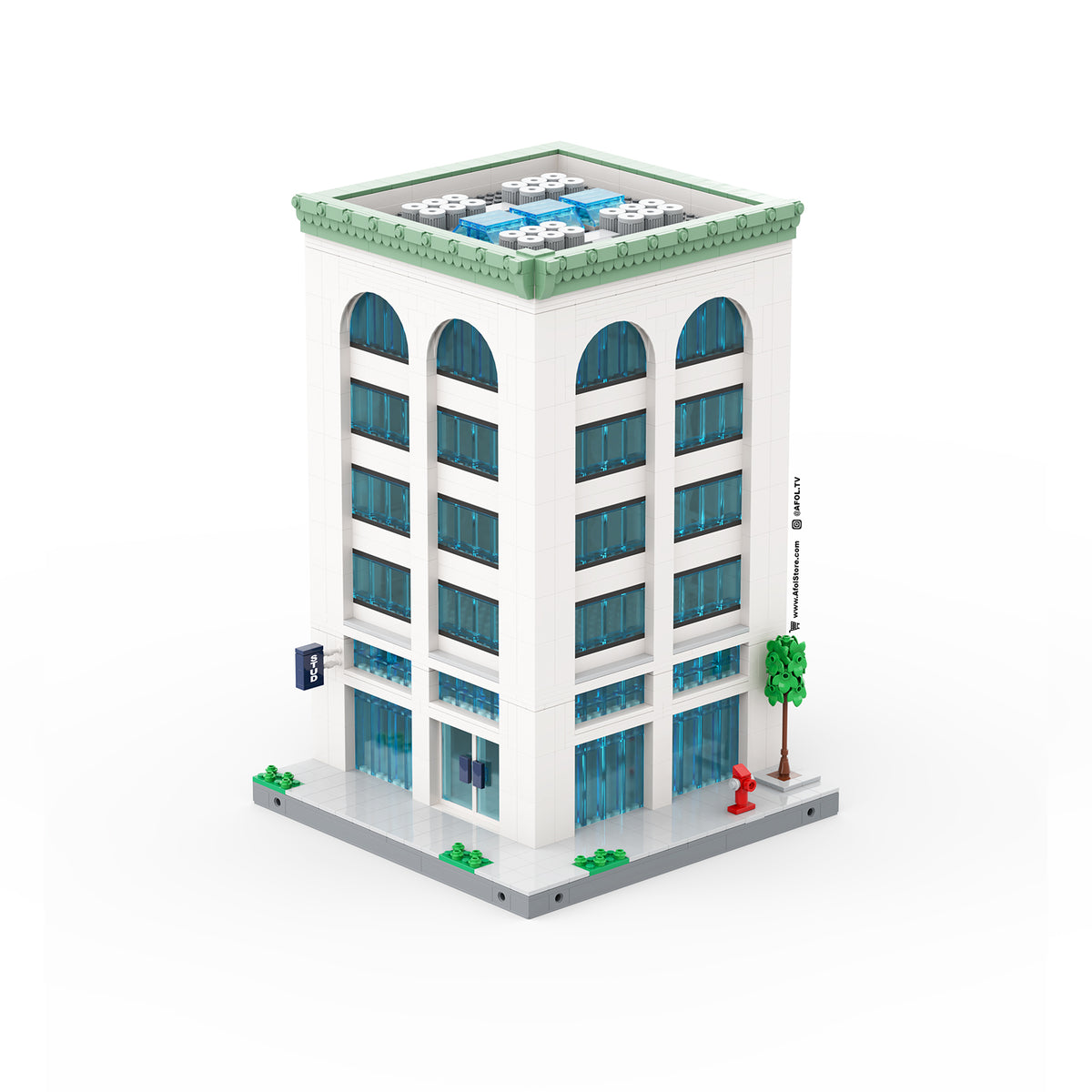 Corner Clothing Store and Lofts Modular Instructions – AFOL TV