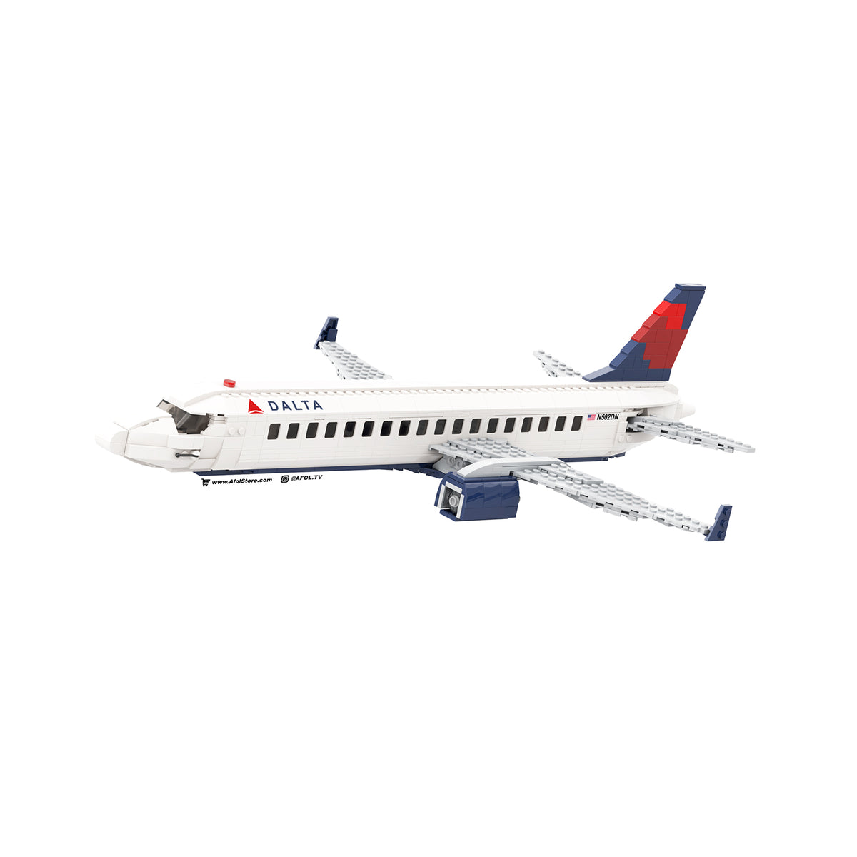 Dalta Passenger Jet (Minifig Scale) Instructions – AFOL TV