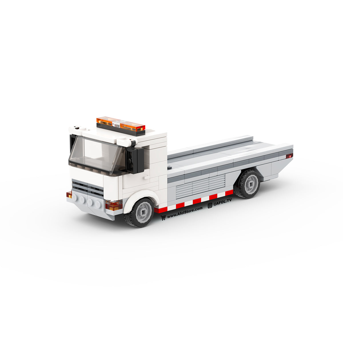 Lego City Flatbed Tow Truck LEGO MOC Flatbed Truck By Lottiesbricks