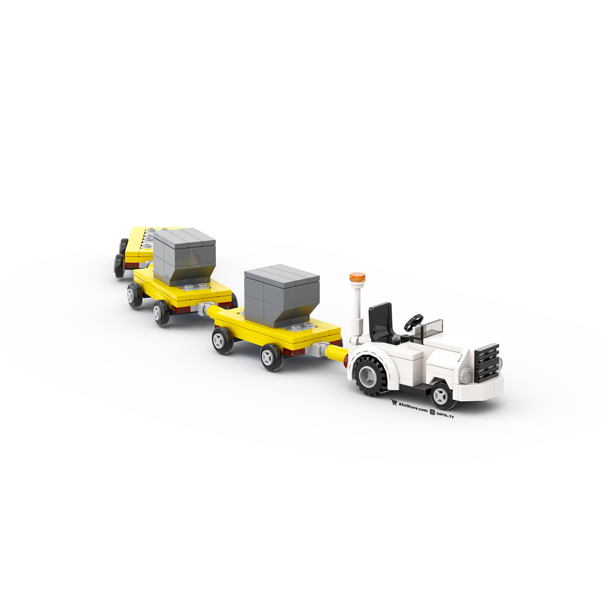 Airport Cargo Baggage Tug Instructions – AFOL TV