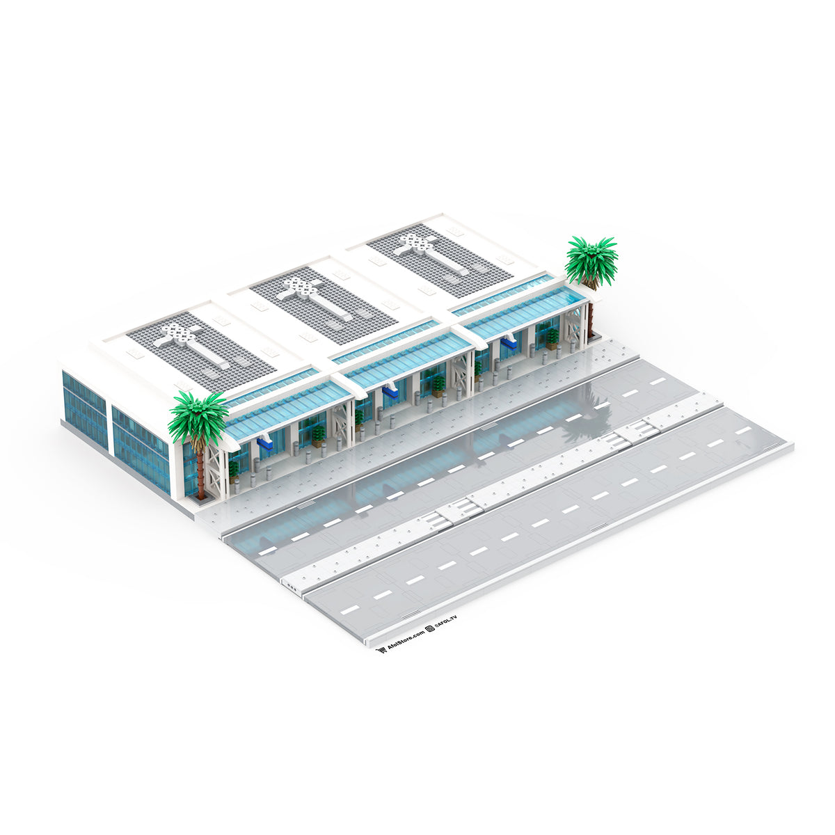 Modular Airport Entrance Concourse Instructions BUNDLE – AFOL TV