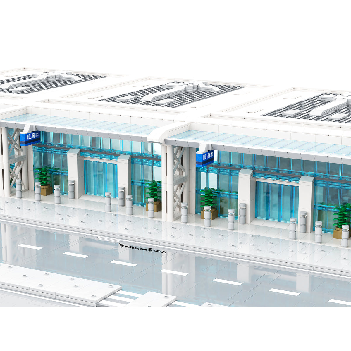 Modular Airport Entrance Concourse Instructions BUNDLE – AFOL TV