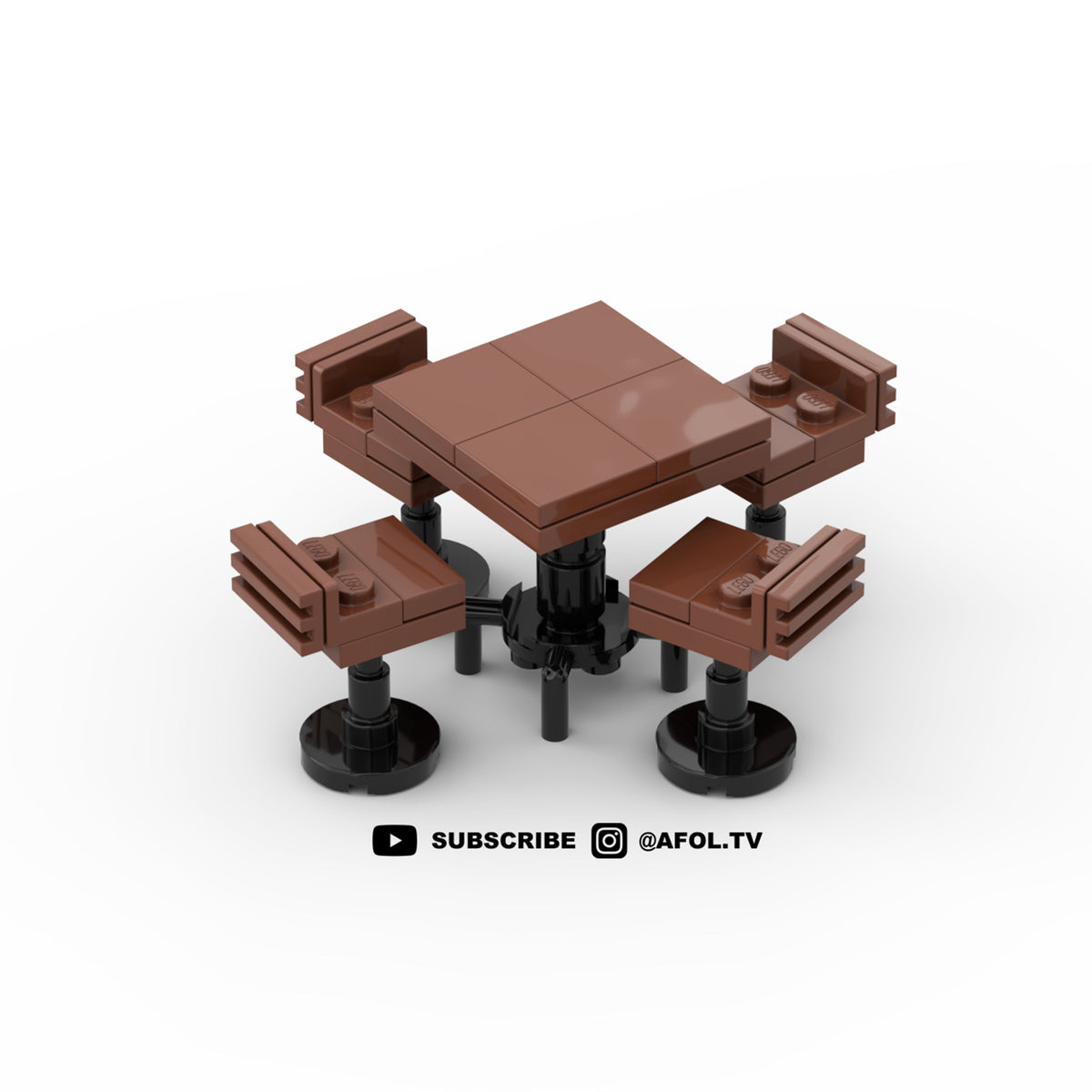 Rustic Barstools & Table Instructions – AFOL TV