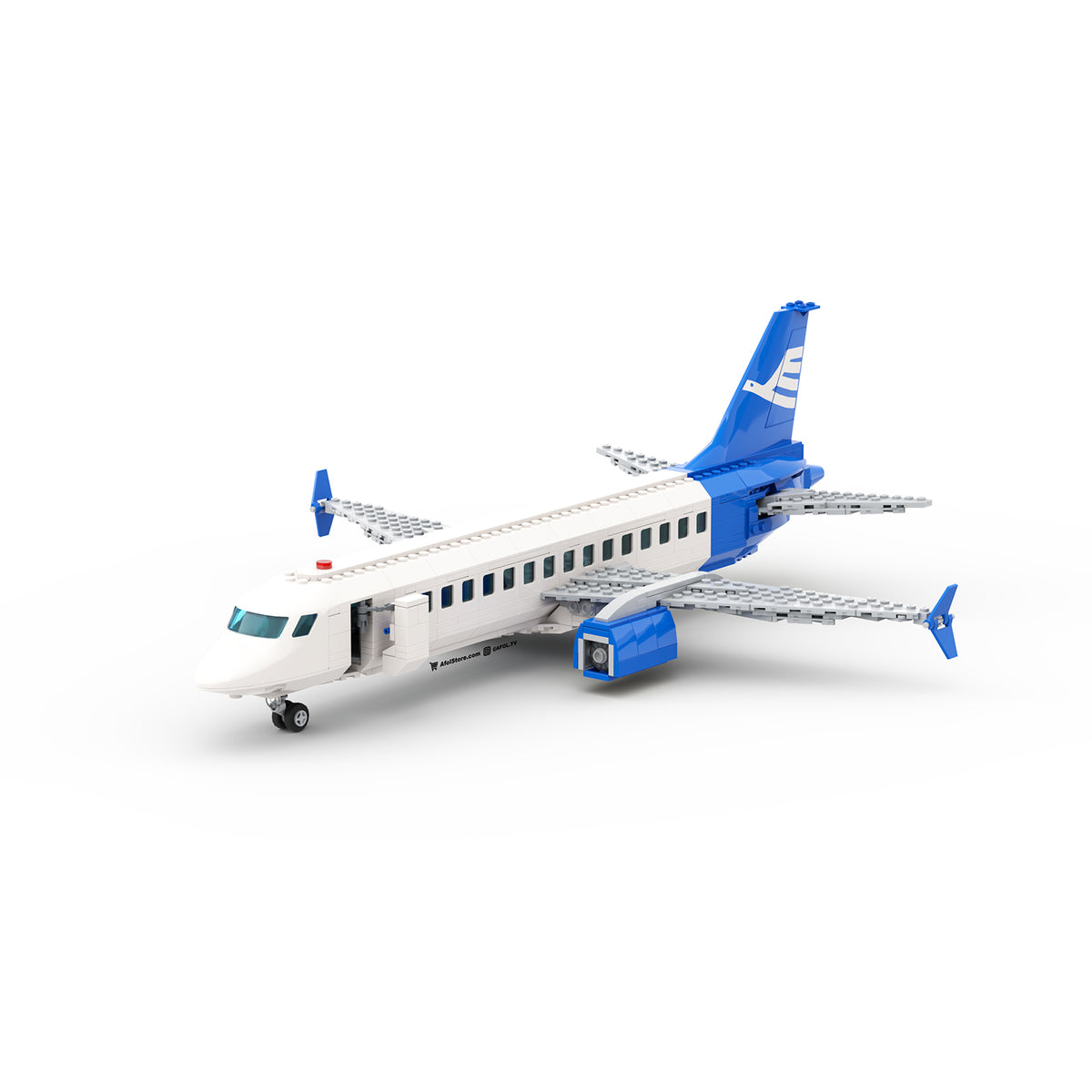 Passenger Jet (Blue) Instructions – AFOL TV