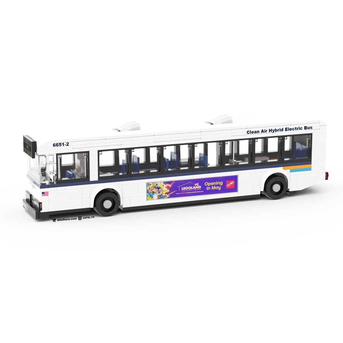City Classic Bus (6-Wide) Instructions – AFOL TV