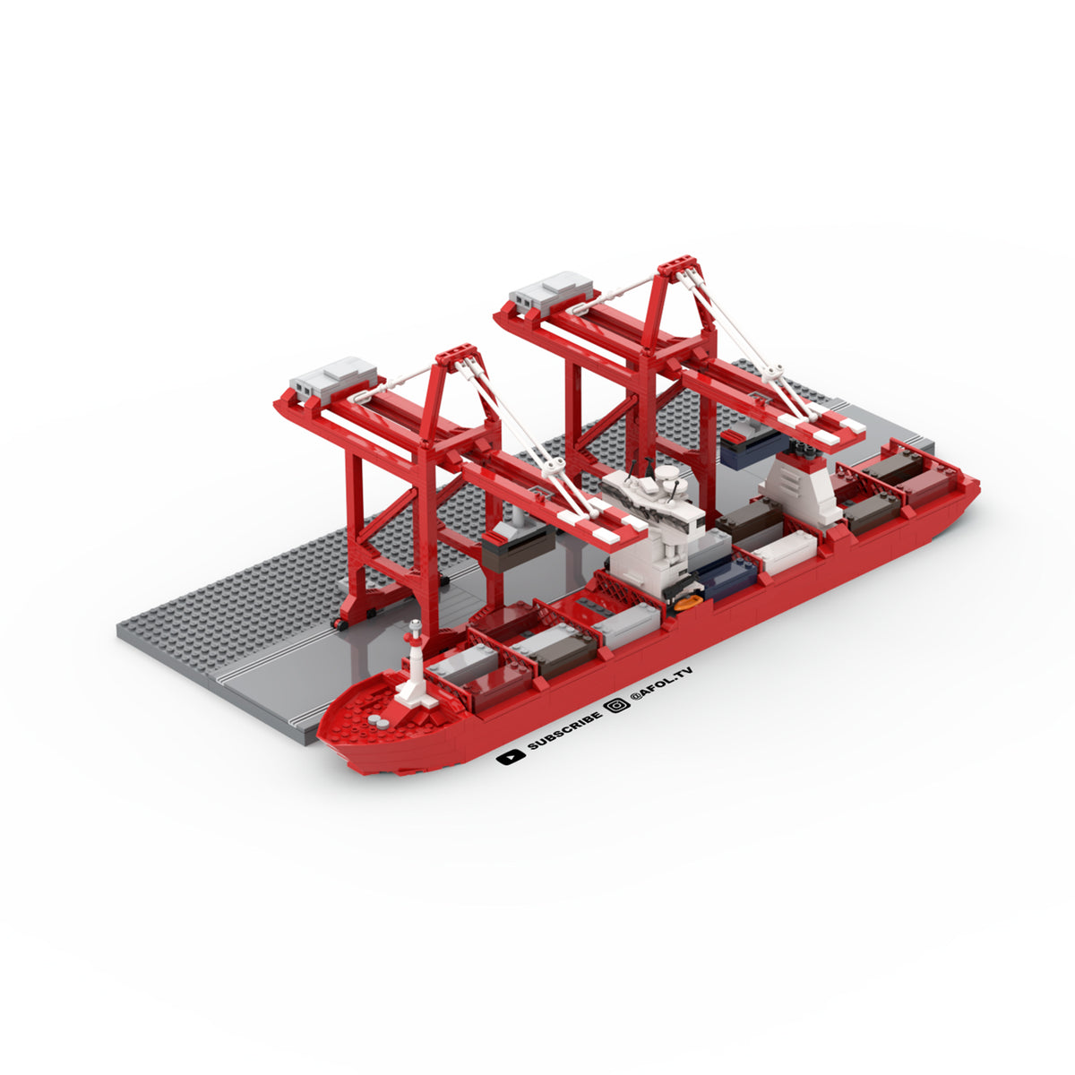 Micro Container Ship Gantry Crane Instructions – AFOL TV