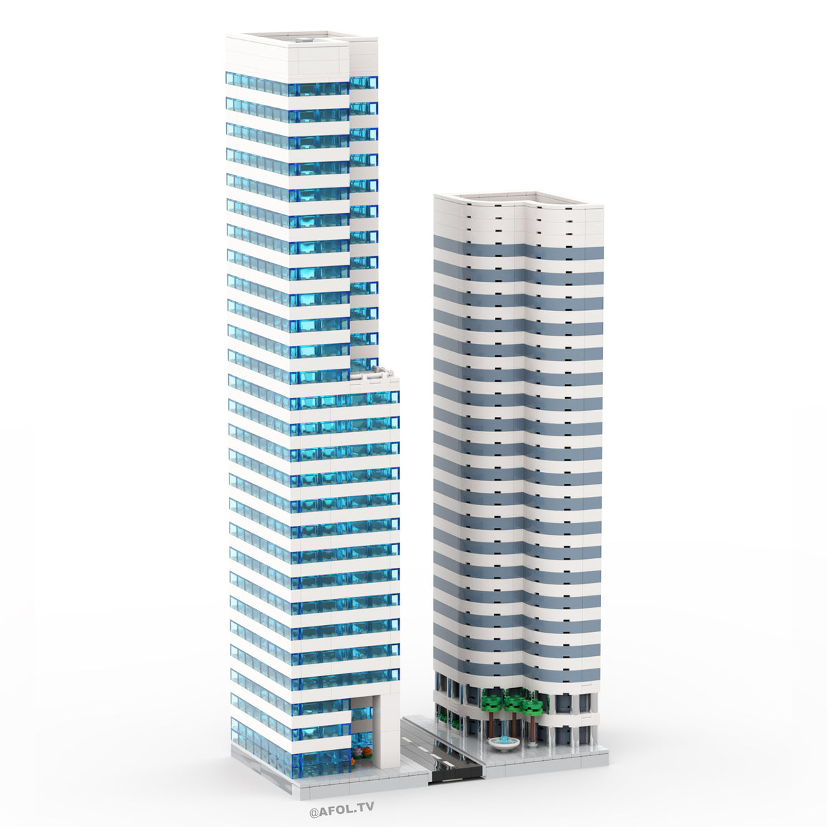 Micro Modern Downtown Skyscraper Instructions – AFOL TV