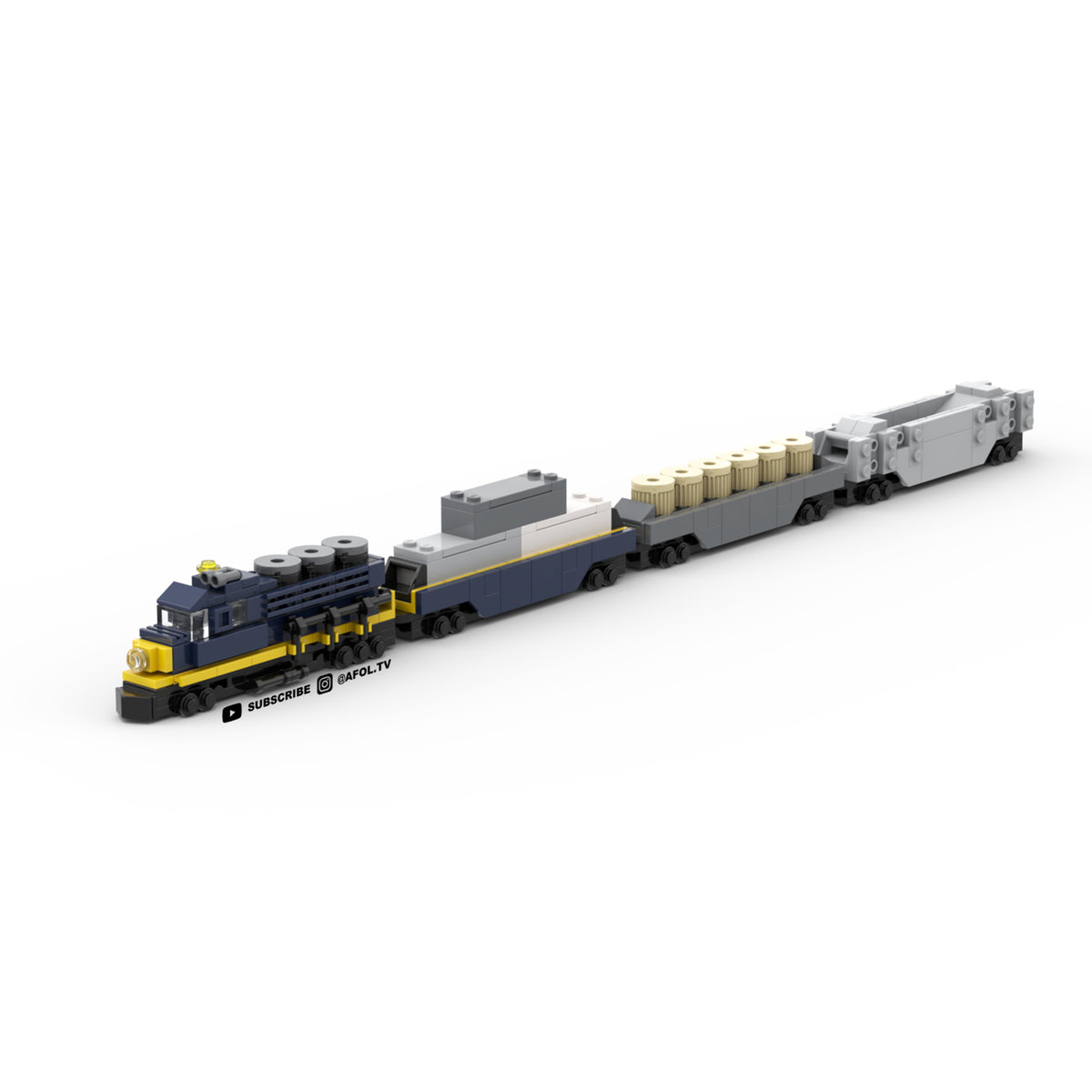 Micro Flatbed Train Car Instructions – AFOL TV