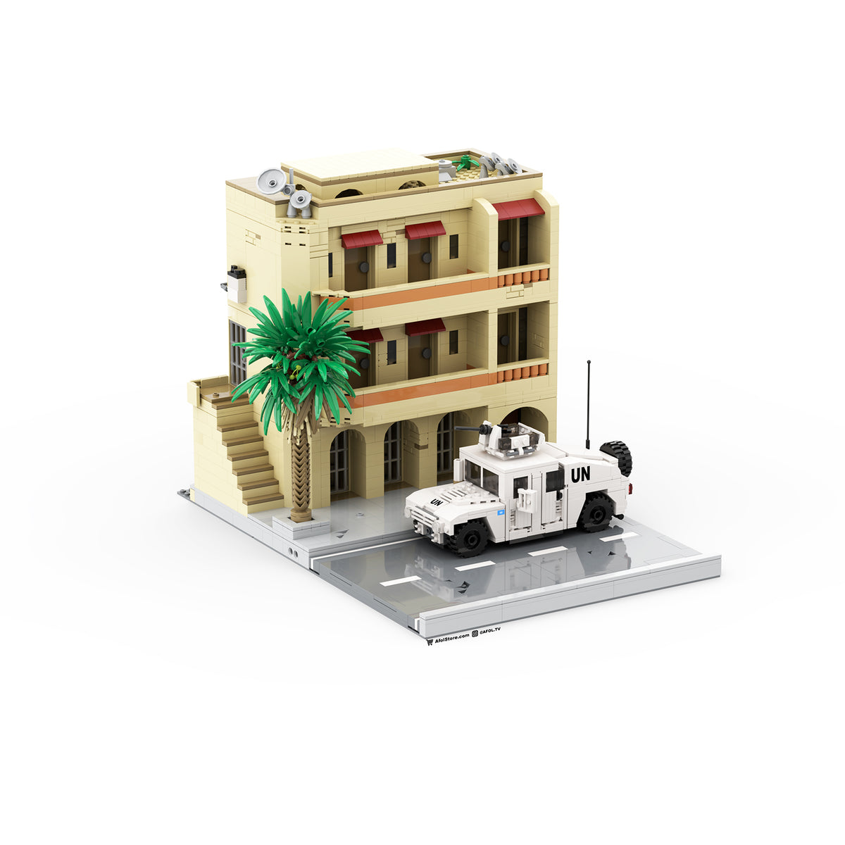 Military Scene Modular Apartment Building Instructions – AFOL TV