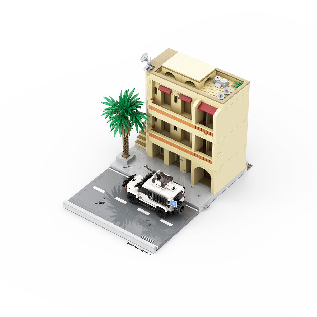 Military Scene Modular Apartment Building Instructions – AFOL TV