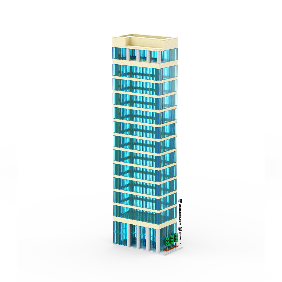 Modern 'Glass' Tower Instructions – AFOL TV
