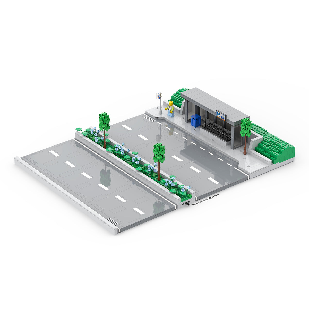 City Modular Road Bus Stop Instructions – AFOL TV