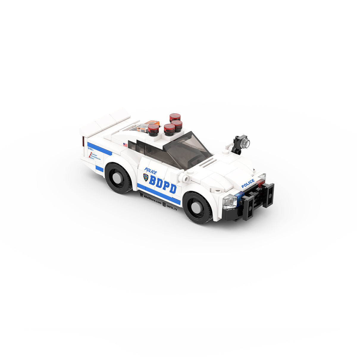 Police Interceptor Vehicle (6-Wide) Instructions – AFOL TV