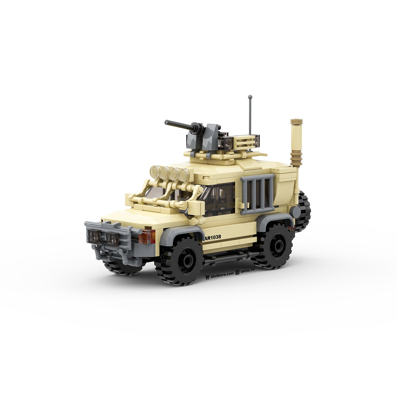 Lego Army Vehicles 262 Piece Military WW2 Ambulance Building Blocks