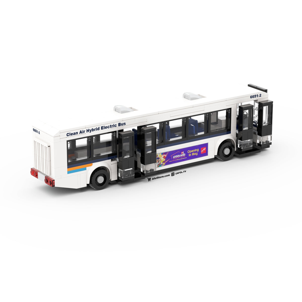 City Classic Bus (6-Wide) Instructions – AFOL TV